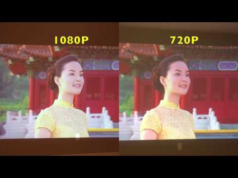 1080p vs 720p Projectors - Real World Test of Epson Powerlite Video Projectors