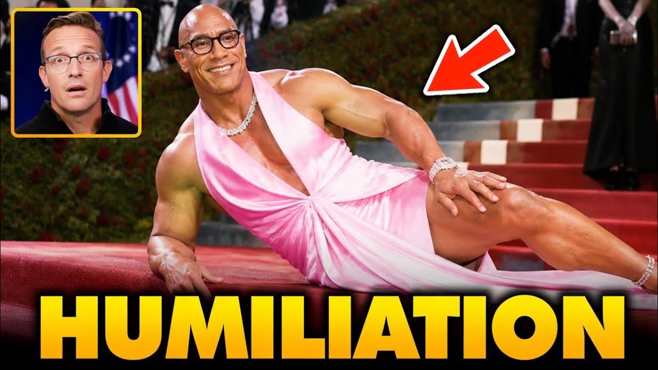 The Rock Wears Dress in Public Humiliation Ritual: 'Real Men Wear Skirts!' Fans RAGE