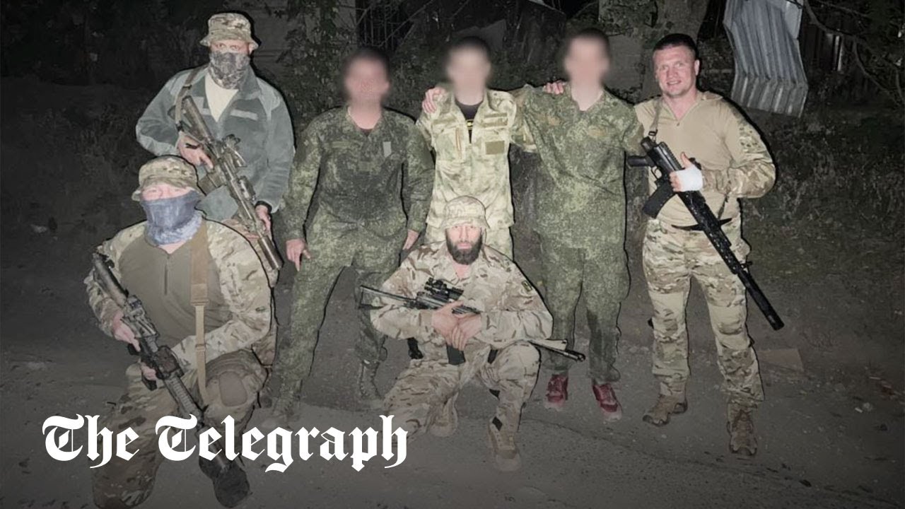 Watch: Ukrainian special forces mount daring rescue behind enemy lines