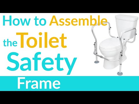 How to Assemble the Vive Toilet Safety Rail - LVA1010