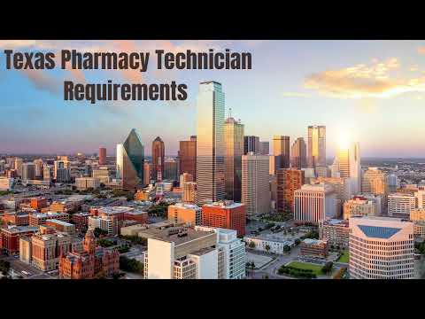 Texas Pharmacy technician requirements| Its Dricaaa