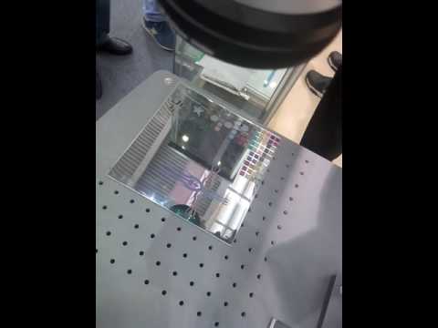 Fiber on ss sheet with colorful tatoo by 20W MOPA6 --KBF LASER
