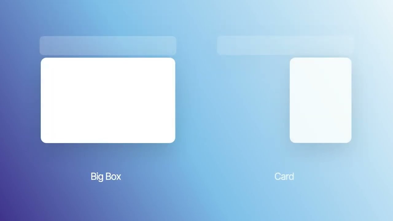 Typedream Dropdown Navbar: Big Box vs Card
