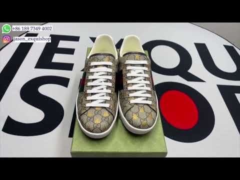 【CLOSE LOOK】GUCCI Sneaker Unboxing Review By Exquishop