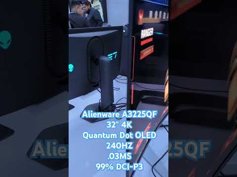 Alienware AW3225QD 32" 4K Quantum Dot OLED 240Hz #iwork4dell #delltechworld #alienware