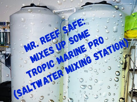 Mr. Reef Safe Mixes Up Some Tropic Marin Pro