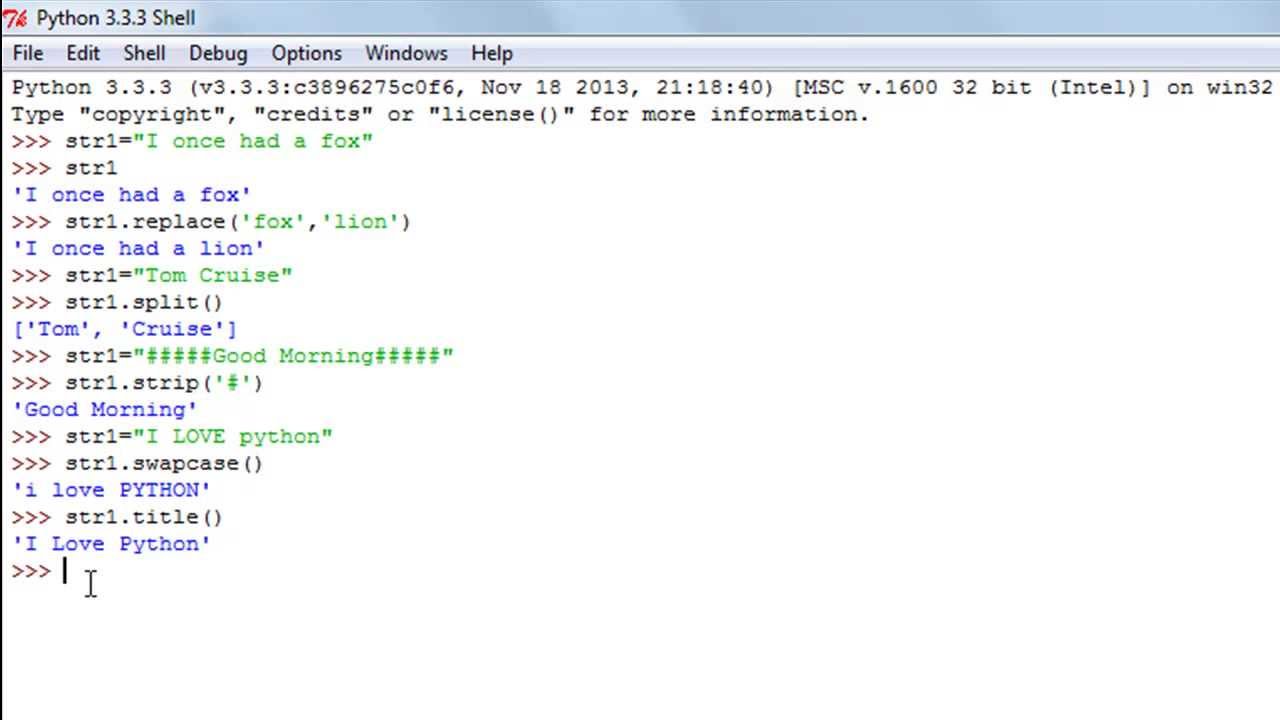 Python Programming Tutorial - 28: String Functions (Part-3)