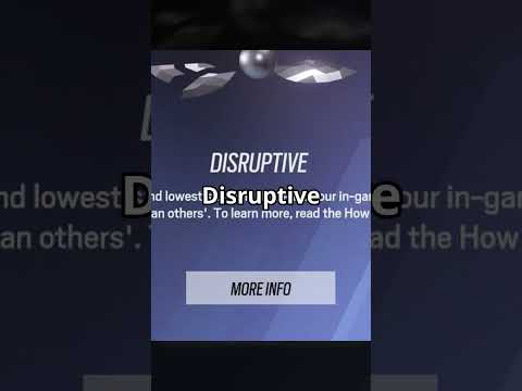 REPUTATION: DISRUPTIVE