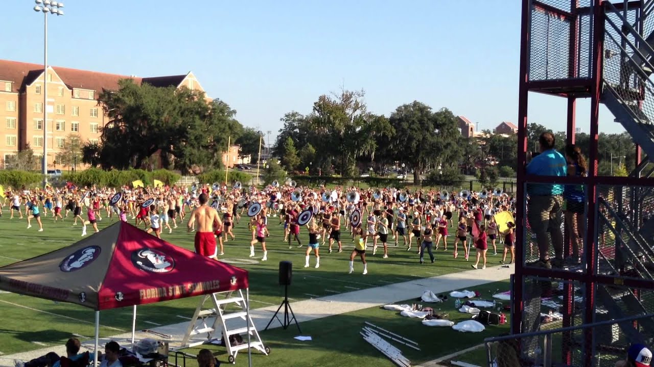 Marching Chiefs practice Oct 12, 2012
