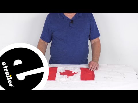 etrailer | Let’s Check Out the Taylor Made Canada Boat Flag