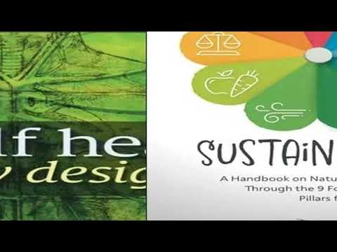 2 Books Self Heal By Design / Sustain Me By Barbara O'neill Guide Book in English Paperback