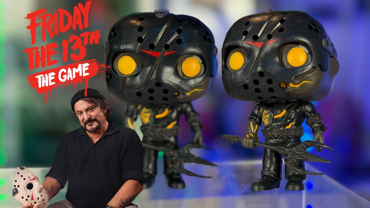 Funko Pop Friday The 13th The Game Savini Jason Vorhees figure review 