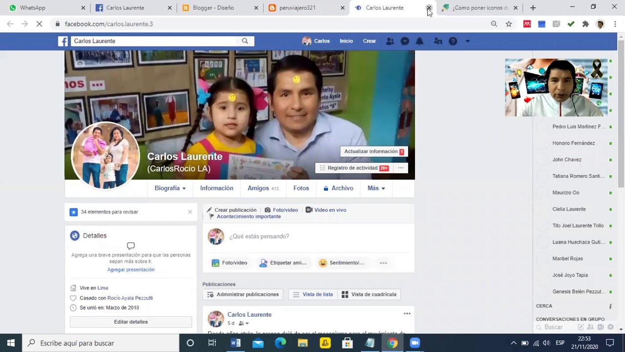Colocar íconos de redes sociales en blog