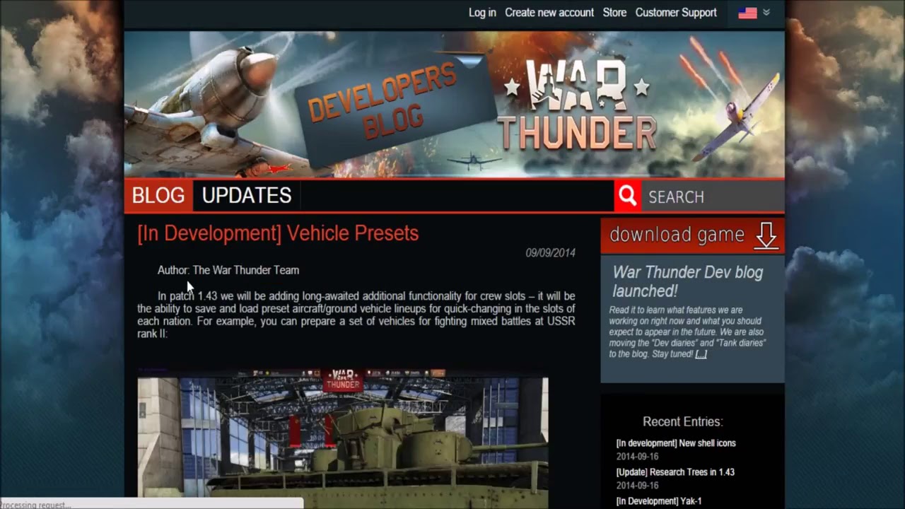 War Thunder Preliminary 1.43 Patch Notes and update to where planes will be in tech trees