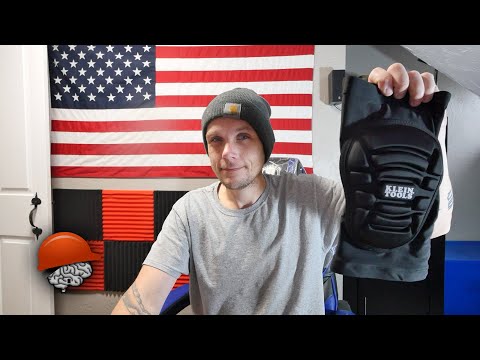 KlEIN TOOLS Knee Pads THEY SAW MY YOU TUBE VIDEO