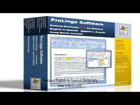 ProLingo English To Spanish Dictionary free download!