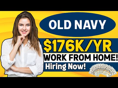 WFH with Old Navy | No Degree Needed! | Remote Jobs!