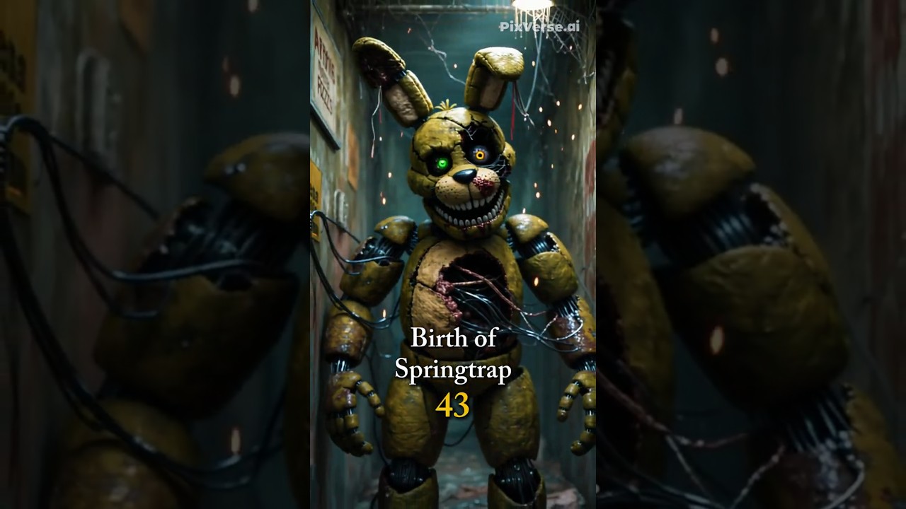 The Life of Springtrap — William Afton’s Dark Journey