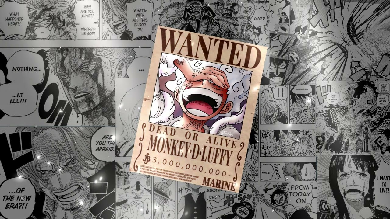 🔥 EPIC Luffy Wanted Poster Wallpaper! 🏴‍☠️ | @IronAmmar7 | Ep. 26