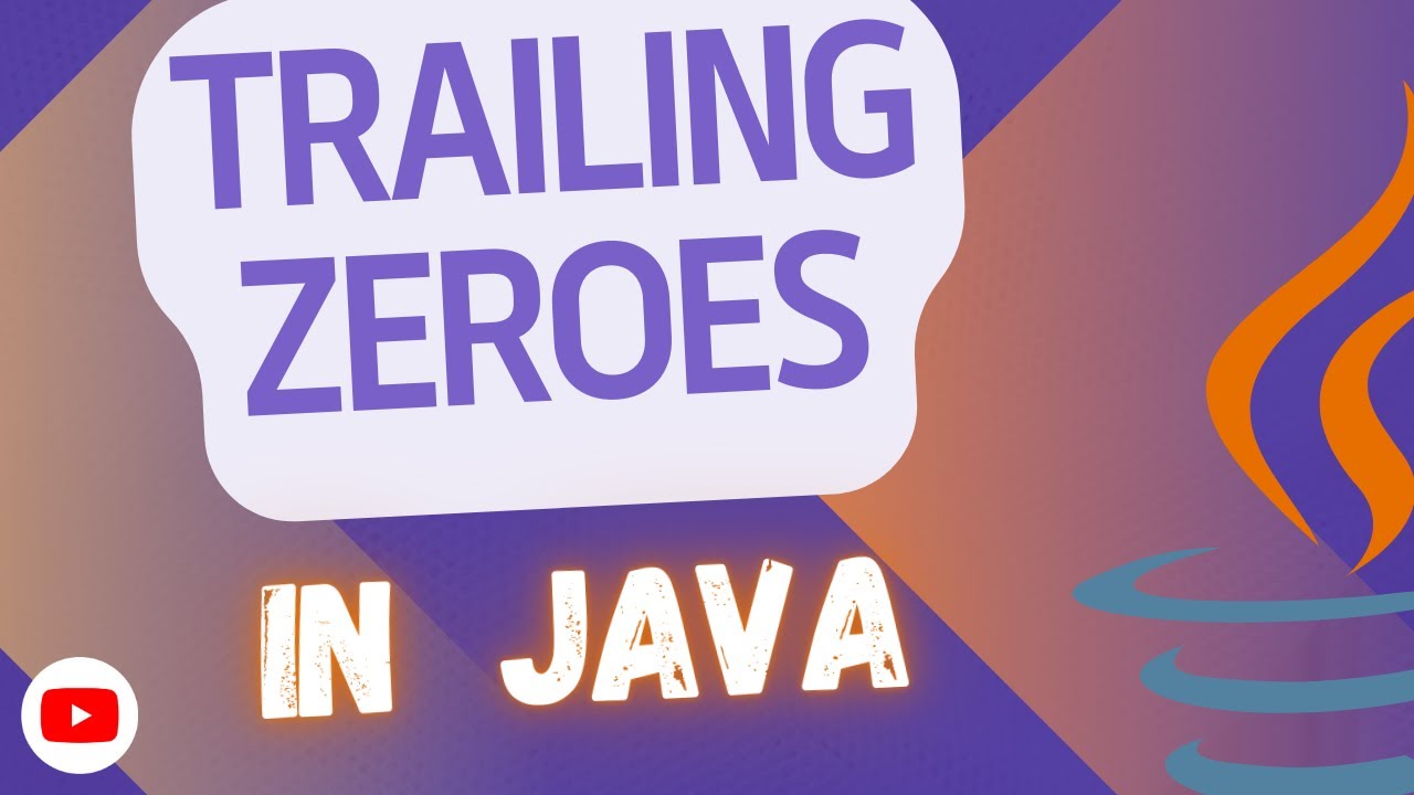 TRAILING ZEROES IN FACTORIAL  | |  JAVA