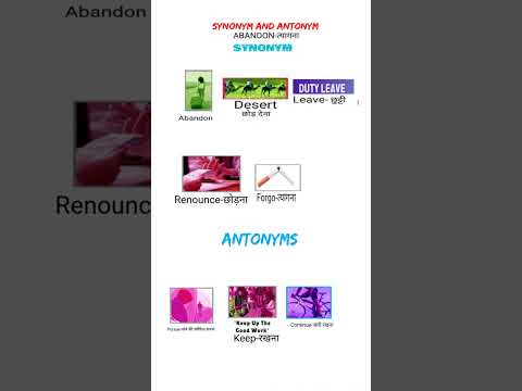 Abandon,Abandon Synonyms and Antonyms,Abandon synonyms,Abandon Antonyms