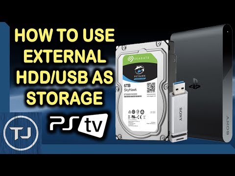 PS TV Use USB/External HDD As UX0 or UMA0 Storage!