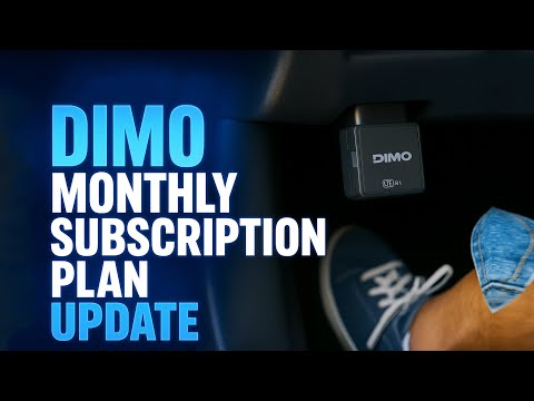 DIMO Monthly Subscription Plan Update