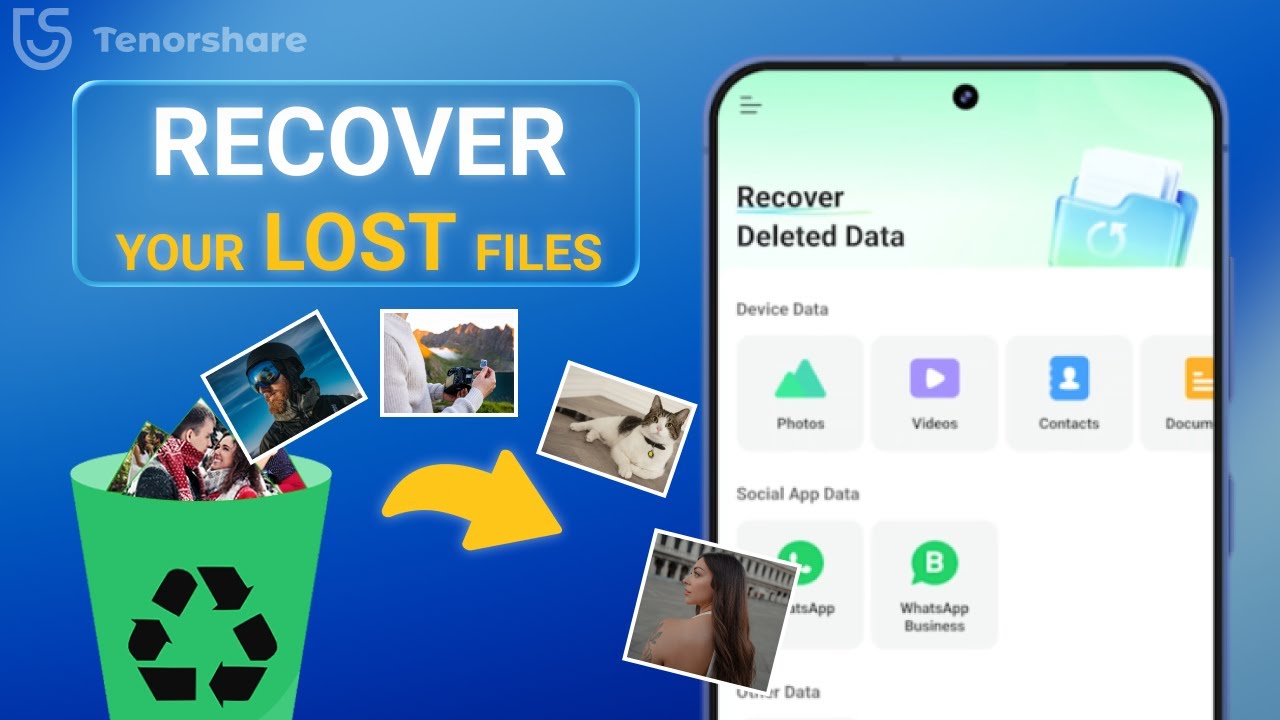 UltData Data Recovery | Recover Deleted Data Fast & Easily from Android
