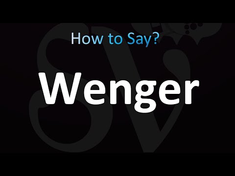 How to Pronounce Wenger (CORRECTLY!)