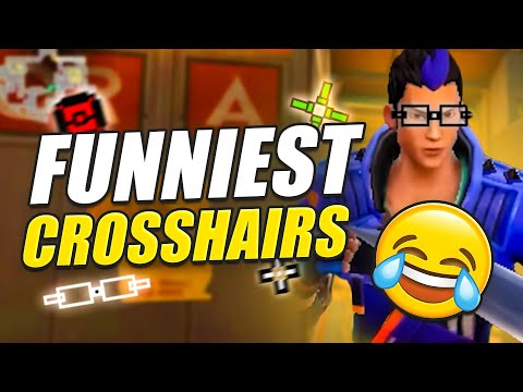 7 FUNNIEST Valorant Crosshairs You'll Love!