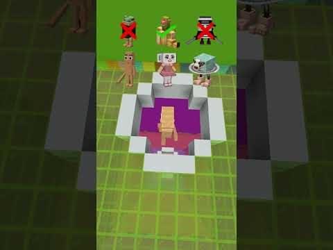 Italian Brainrot vs Dropper Minecraft Challenge! #shorts #italianbrainrot #squidgame