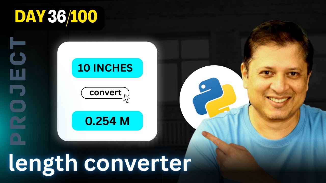 Python GUI Project — Build a Length Converter App Using Tkinter