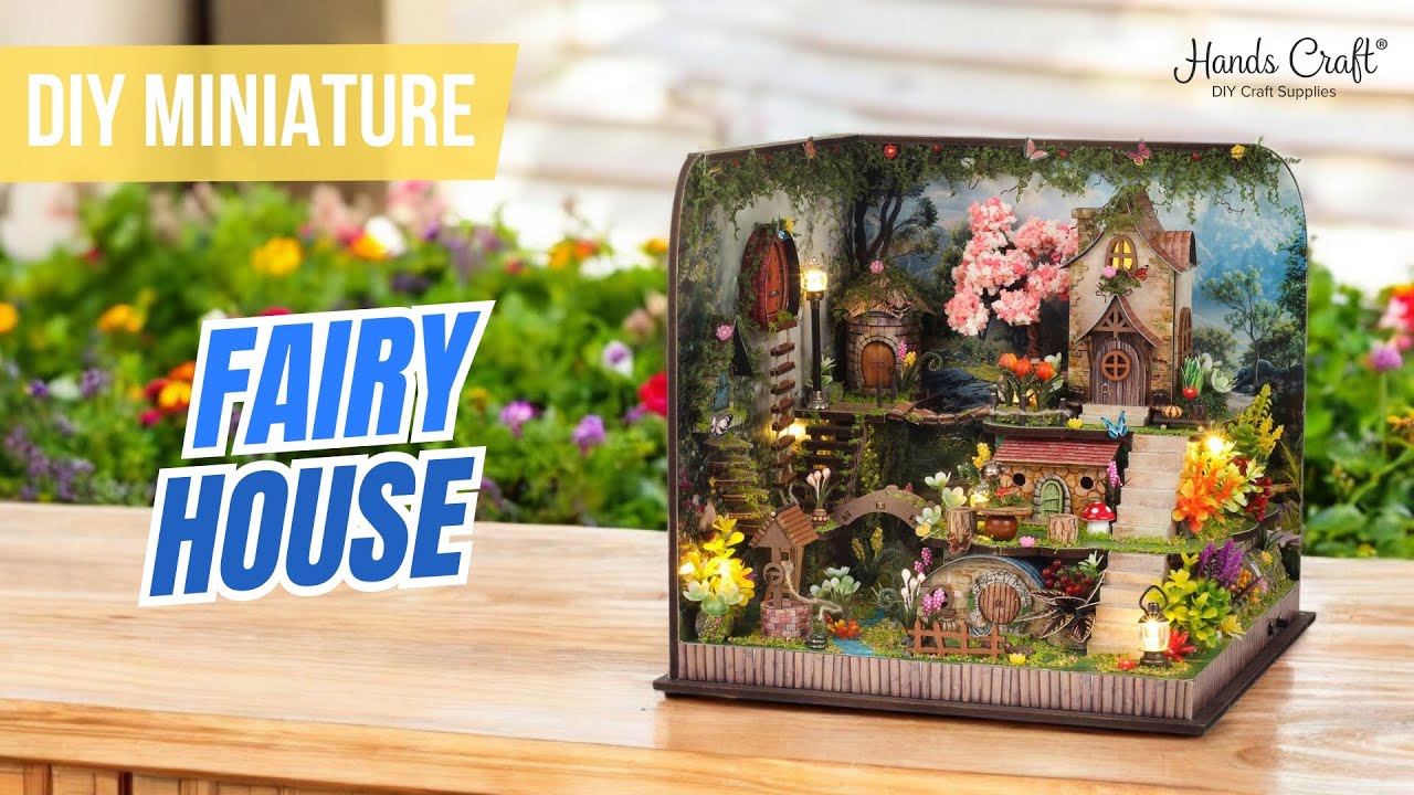 DIY Miniature House Kit: Fairy House