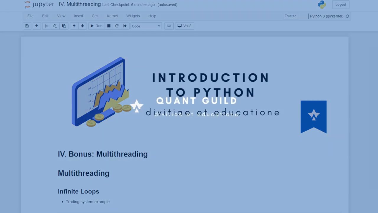 Introduction to Python | Chapter IV: Multithreading