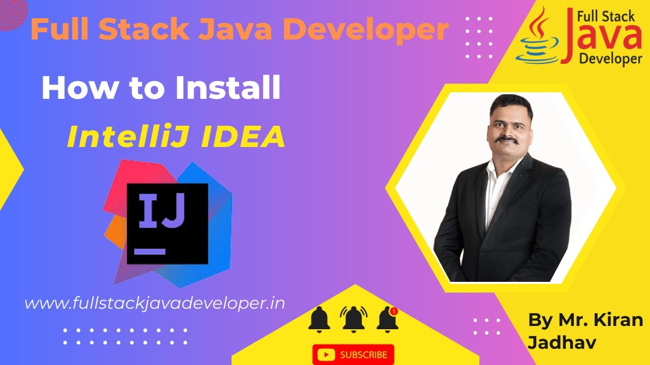 How to Install IntelliJ IDEA | Hello World in Java | Learn with Mr. Kiran Jadhav