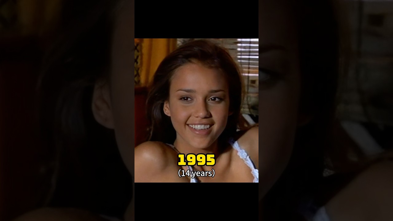 Jessica Alba through the years#shorts #jessicaalba #evolution #evolutionchallenge #morph