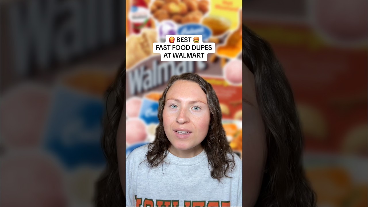 CAN'T MISS Fast Food Dupes at Walmart! 🍔 | Restaurant Copycats #fastfood #walmartfinds