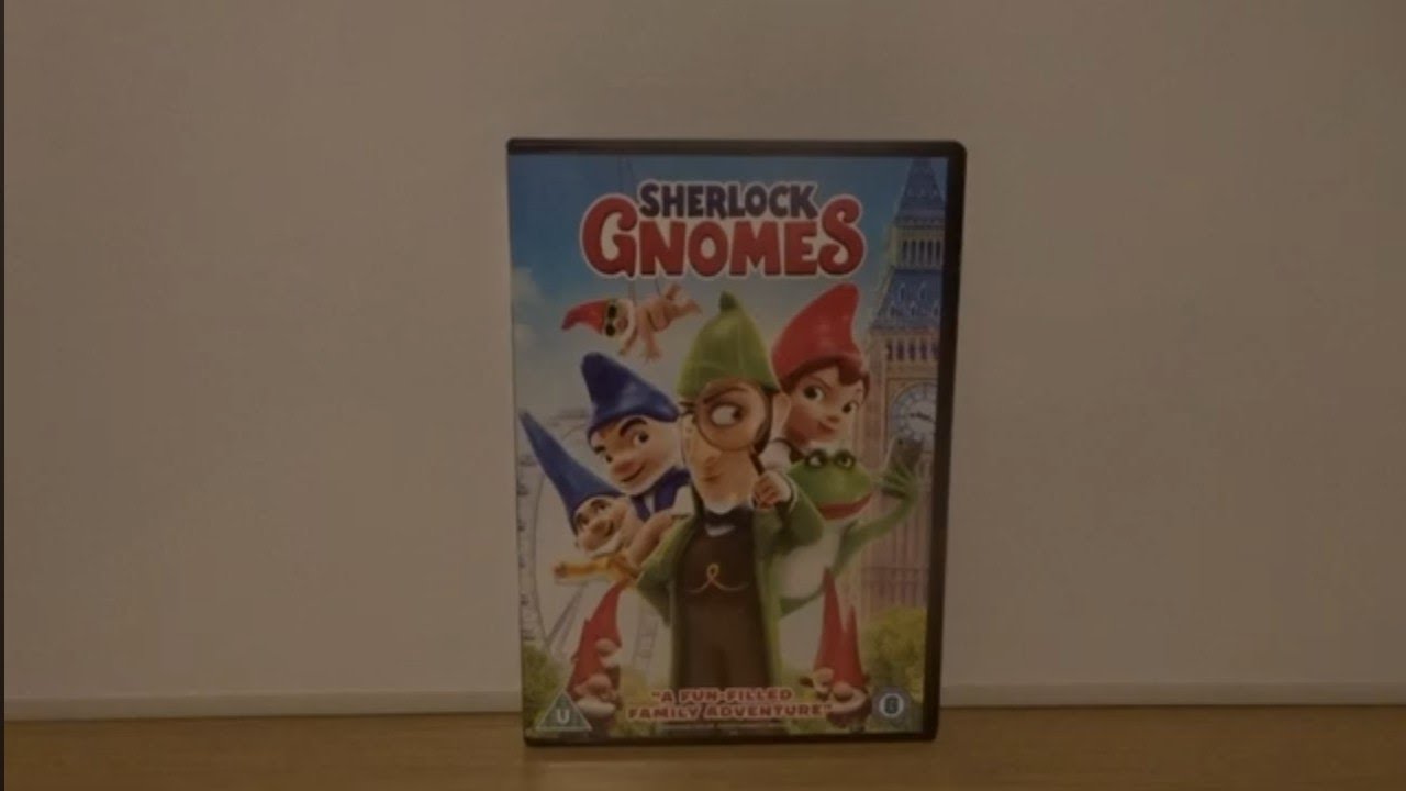 Sherlock Gnomes (UK) DVD Unboxing