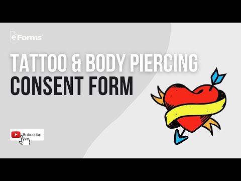 Consent Form - Tattoo & Body Piercing