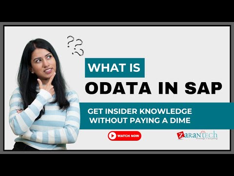 What is OData in SAP | ZaranTech