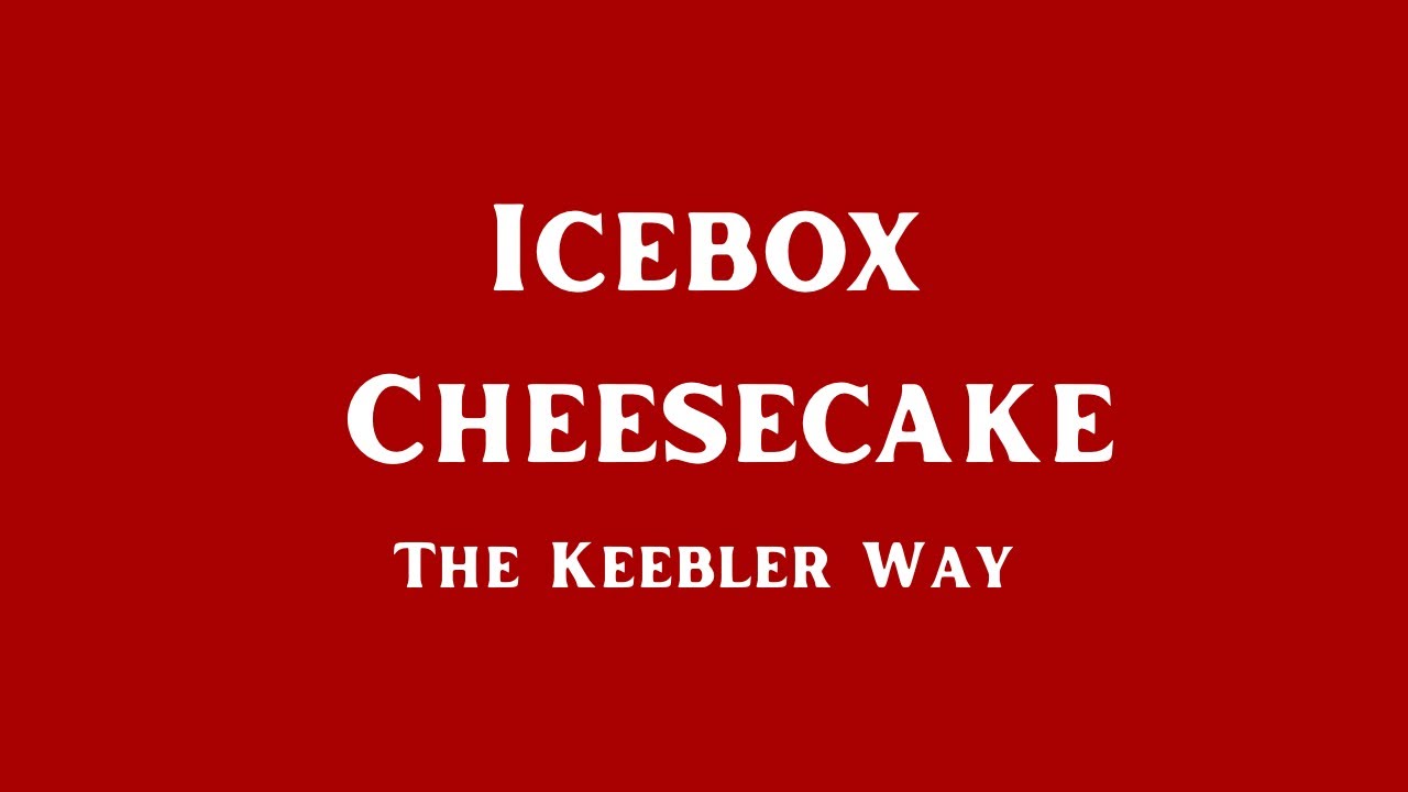 Making Cheesecake |  Keebler Pie Crust Recipe Review