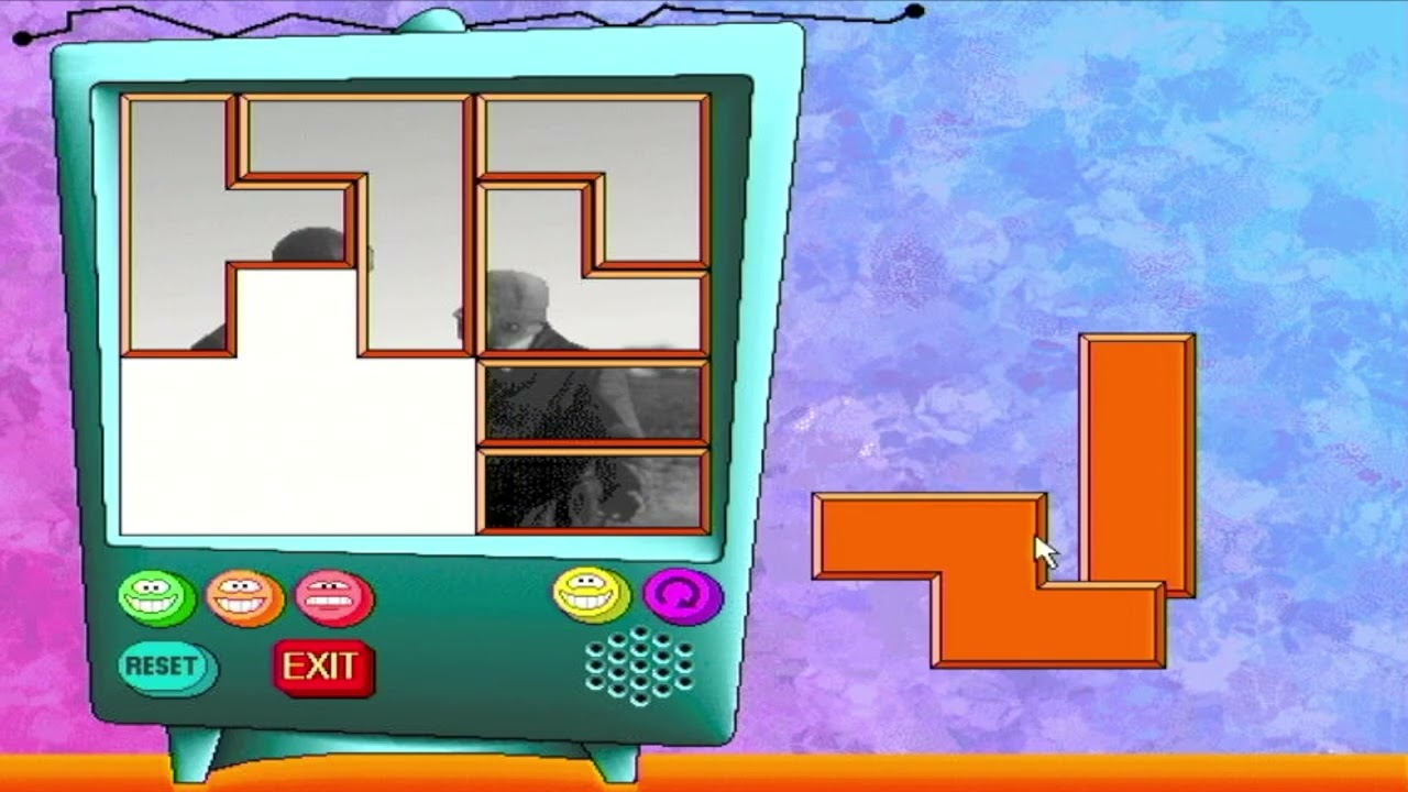 Math Workshop Deluxe (1997) Hidden Pictures Game