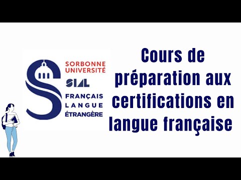 Cours de préparation aux certifications en langue française
