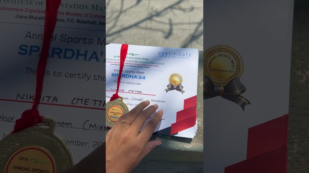 My fav things : sports ⚽️ 🏏 —#gaming #sports #certificate #win #collegelife #college #athlete #fyp
