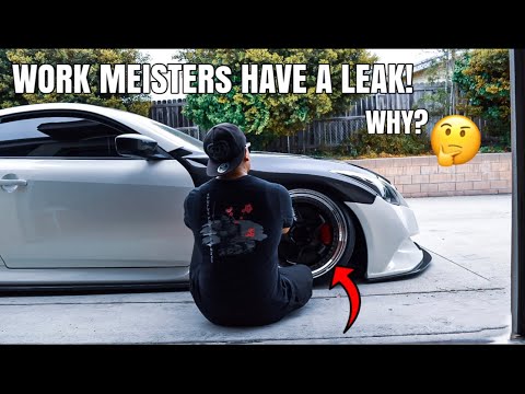 My G37 Coupe Work Meisters Wheels have a leak!!