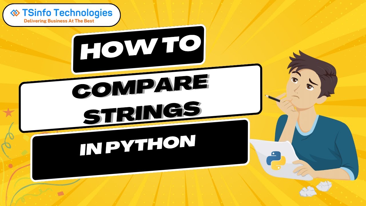 How to compare string in Python | Compare string in Python