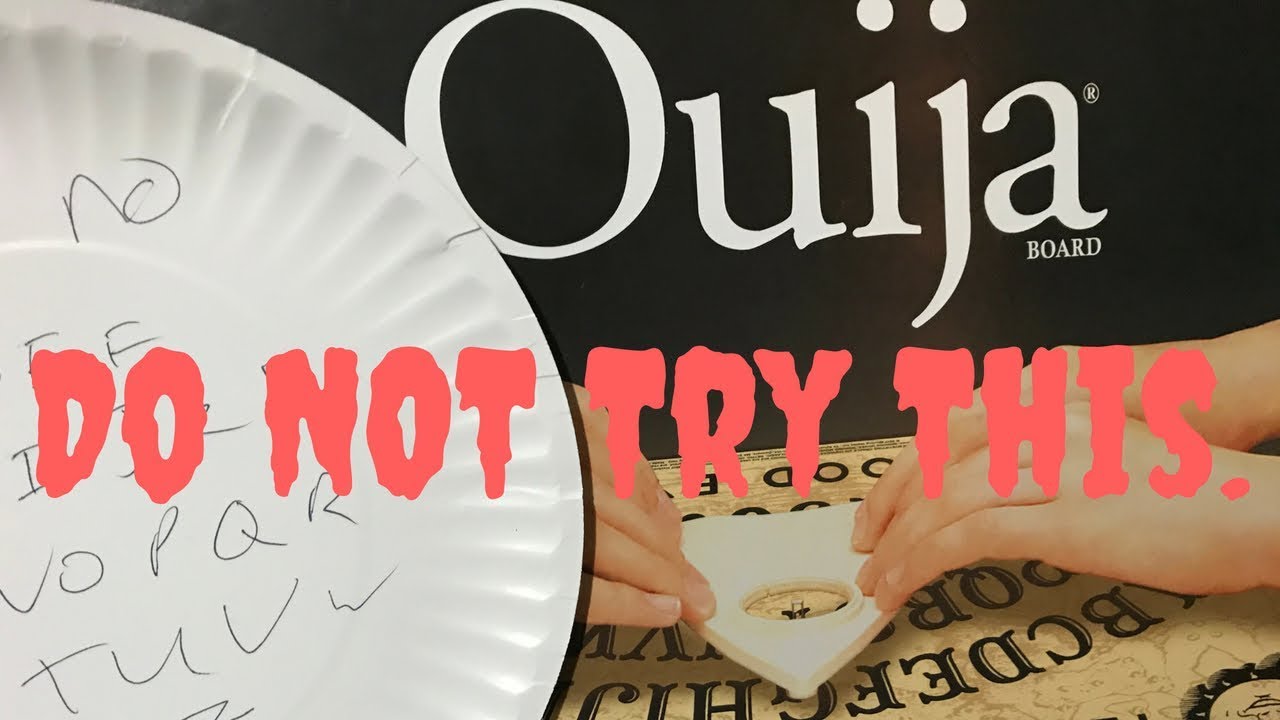 DIY Ouija Board (DO NOT TRY THIS!)