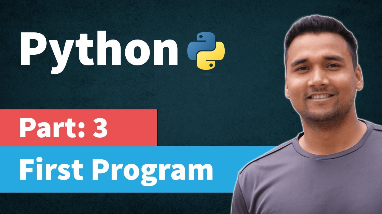 Print function in python | First Python Program | [Part 3] Python Tutorial for Beginners in Hindi