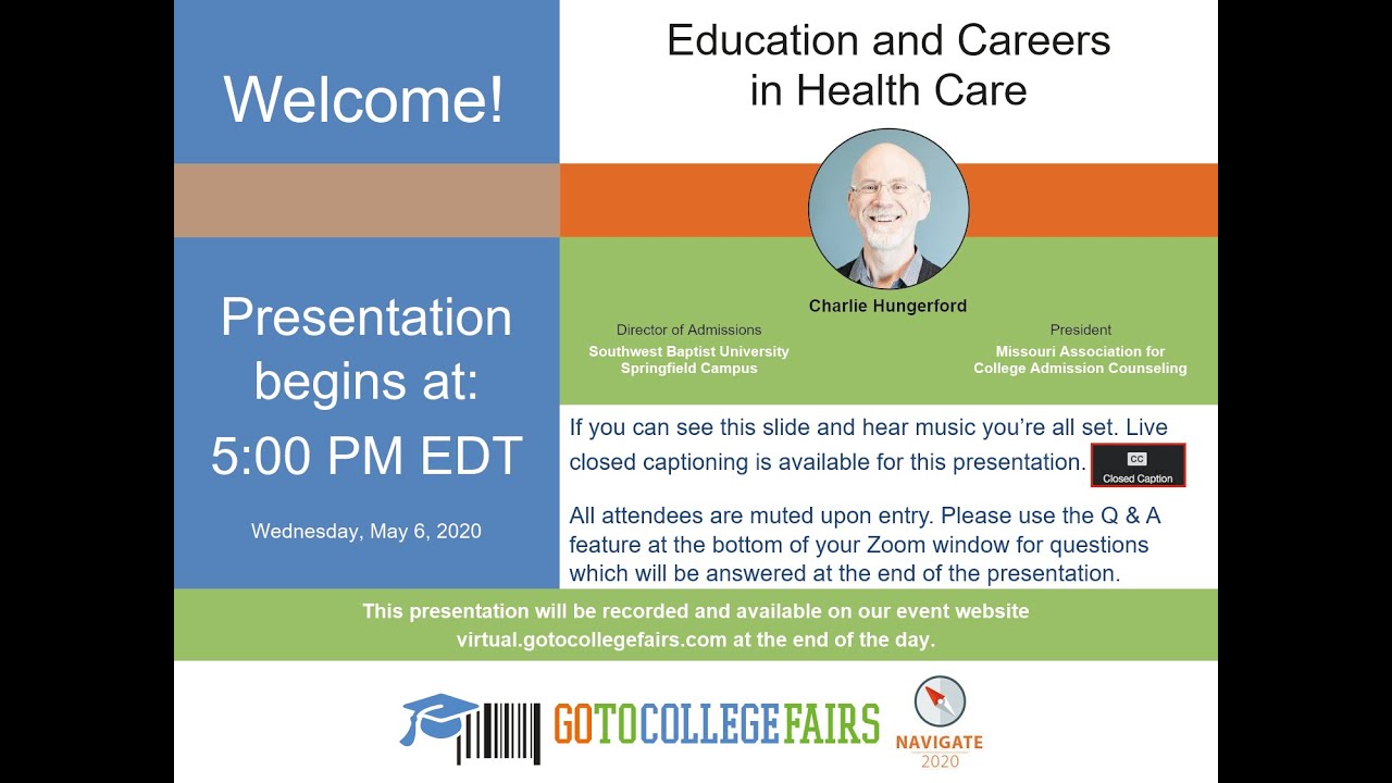 Education and Careers in Health Care