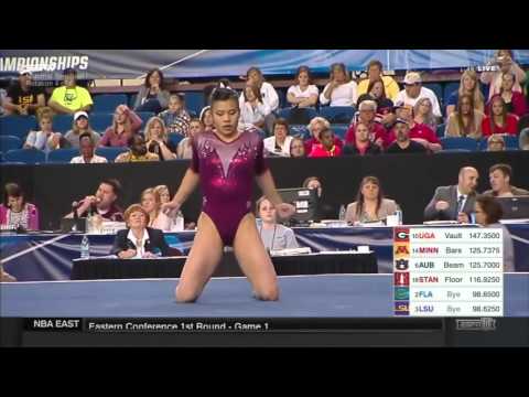 Ivana Hong’s last Floor routine – Gymnastics Coaching.com
